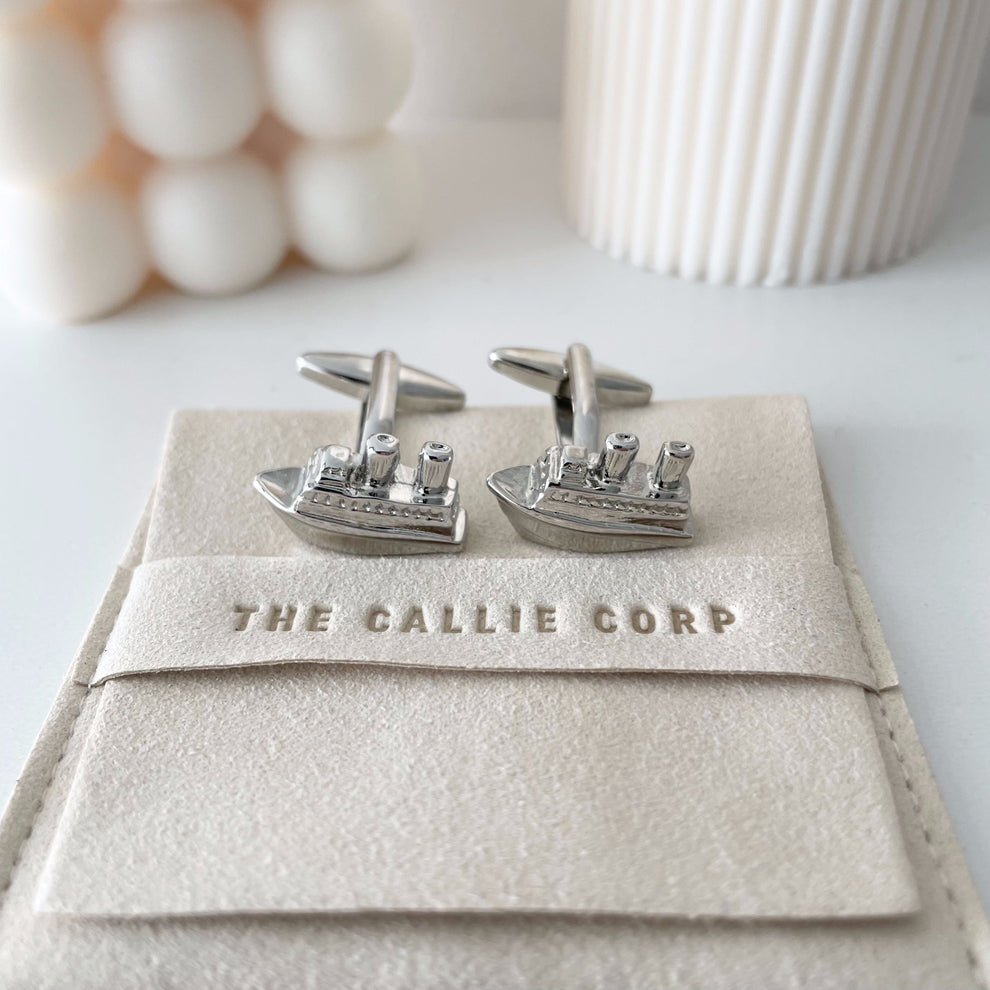 Cruise Ship 'MS Callie' Cufflinks – The Callie Corp